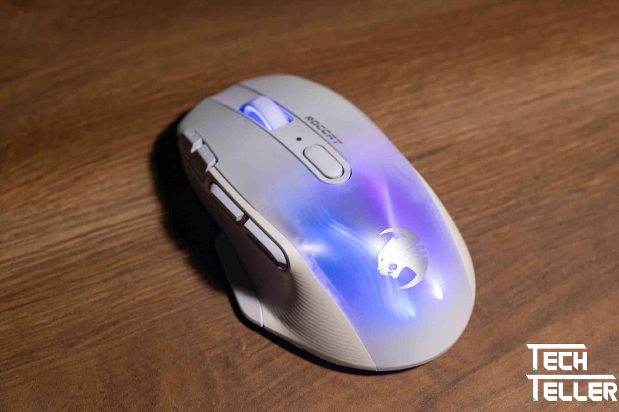 冰豹巔峰力作，首款RGB充電座電競滑鼠｜ROCCAT Kone XP Air | TechTeller (科技說)