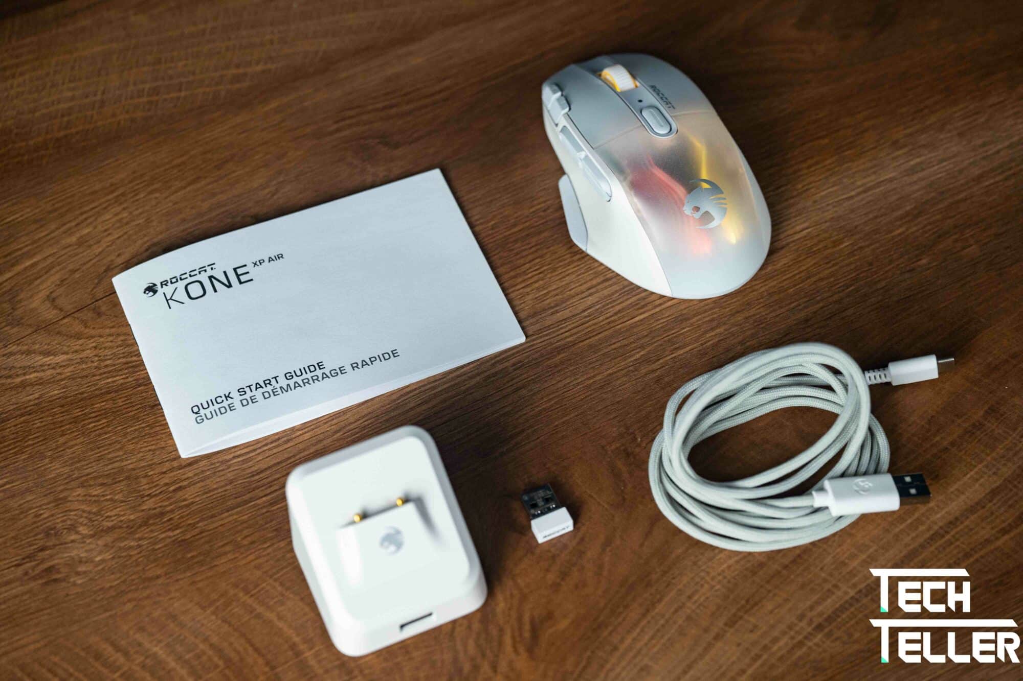 冰豹巔峰力作，首款RGB充電座電競滑鼠｜ROCCAT Kone XP Air | TechTeller (科技說)